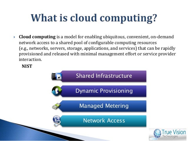 Cloud Computing - True Vision Technologies
