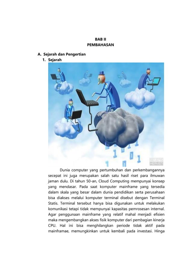 makalah Cloud computing | PDF