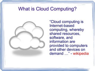 Cloud Computing | PPT