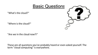 Cloud Computing and Services | PPT | PPTX