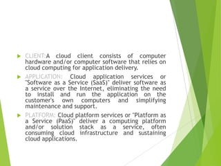 Cloud computing | PPTX