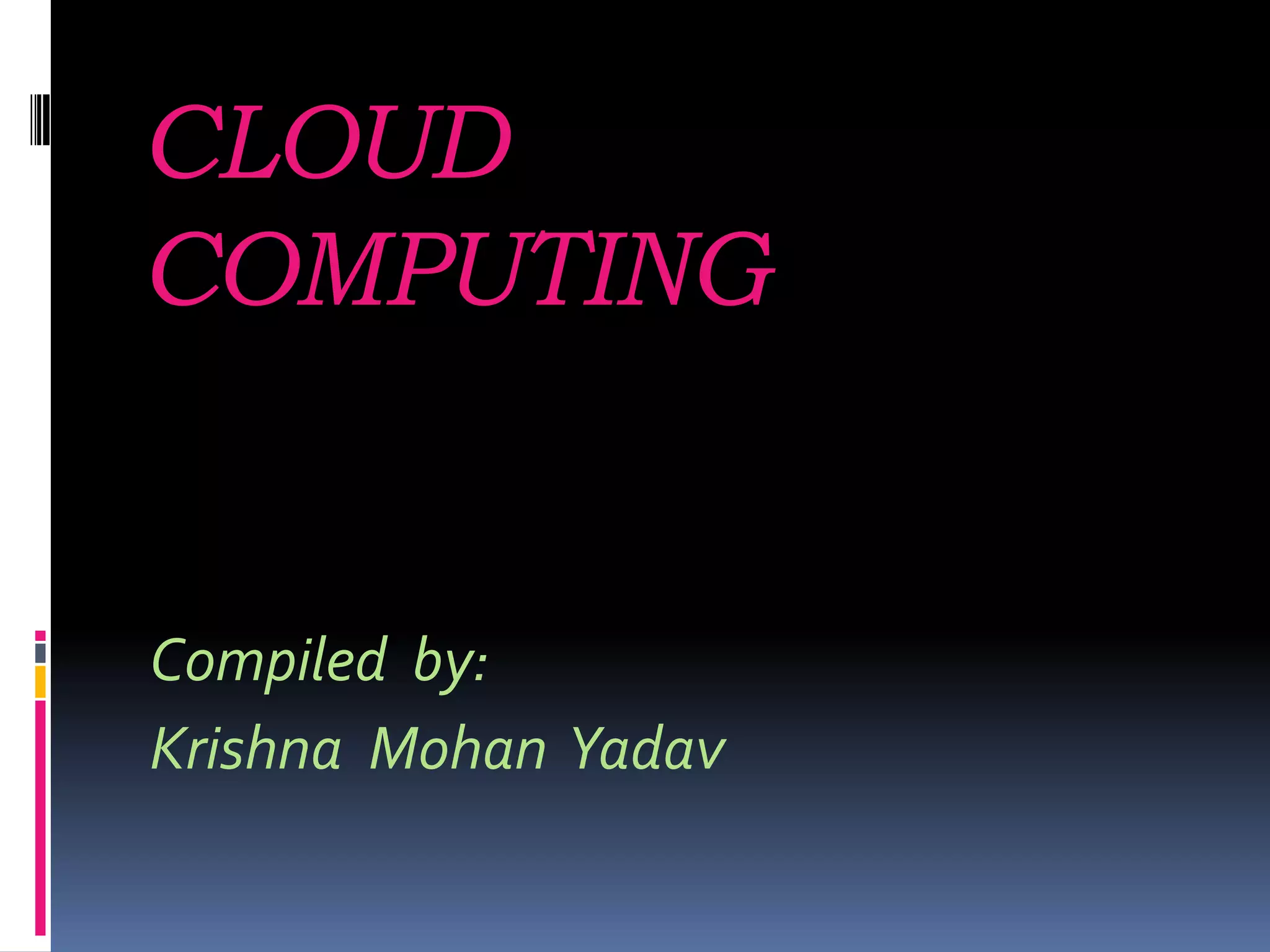 Cloud computing | PPT