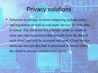 Cloud computing | PPTX | Cloud Computing | Internet