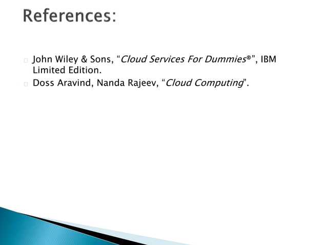 Introduction to Cloud computing | PPSX