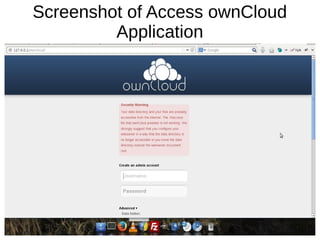 Creation of Own Cloud | ODP
