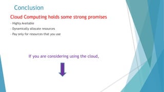 Basic Overview Of Cloud Computing | PPT