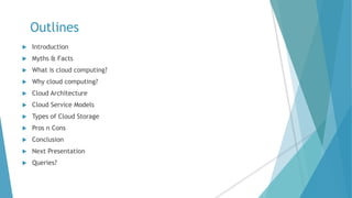Basic Overview Of Cloud Computing | PPT