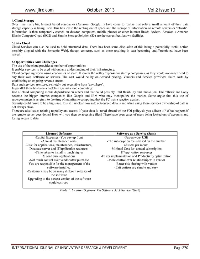 Cloud computing Paper | PDF