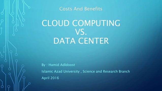 Cloud computing | PPTX