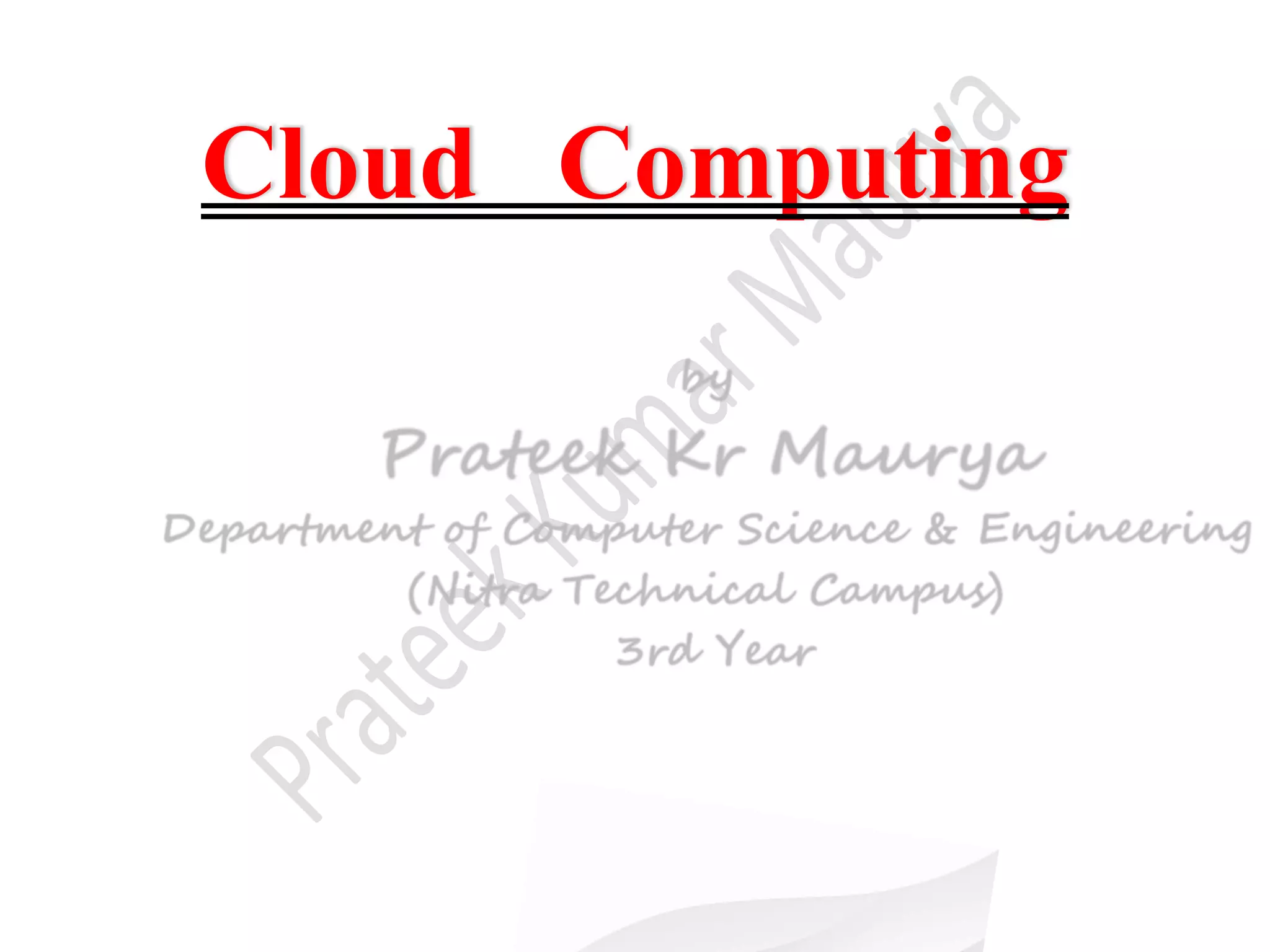 Cloud computing | PDF