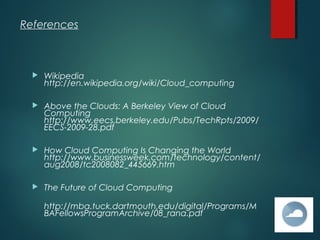 Introduction to Cloud computing | PPT