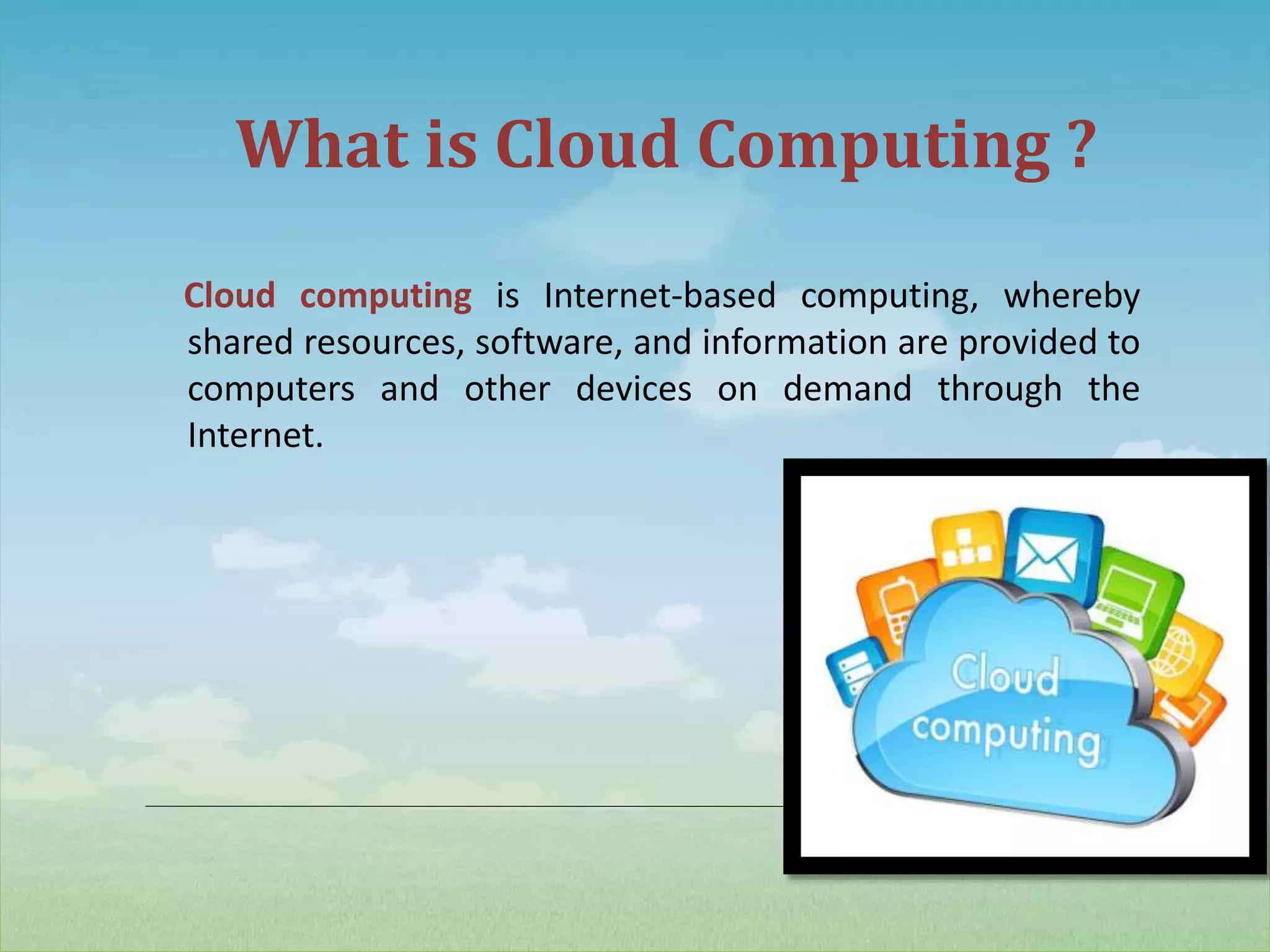 Cloud Computing | PPTX