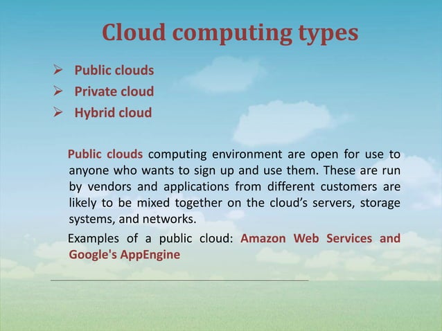 Cloud Computing | PPTX