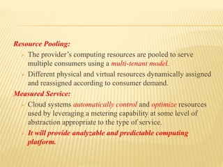 Cloud computing | PPTX