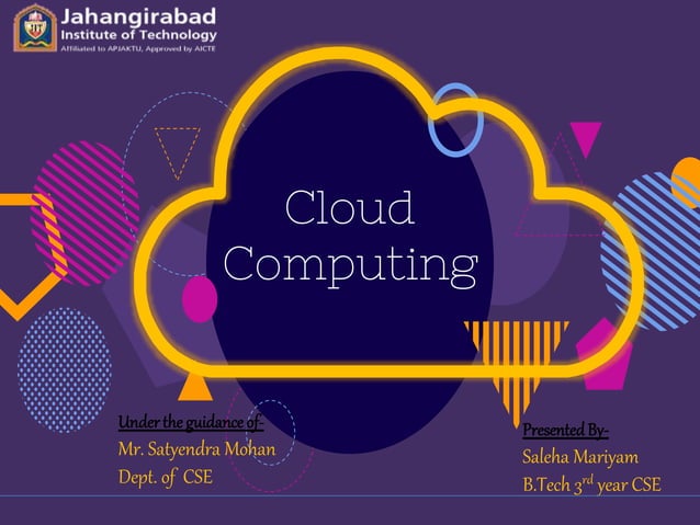 Cloud computing | PPT