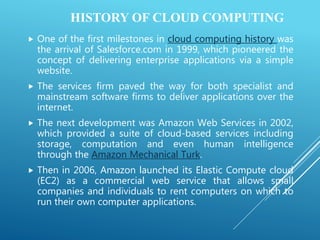 Cloud computing | PPTX | Cloud Computing | Internet