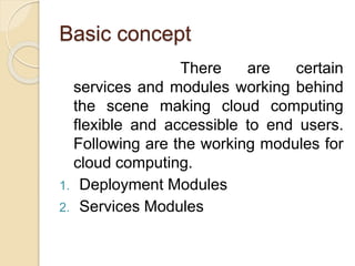 Cloud computing | PPTX | Cloud Computing | Internet