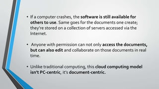 Cloud computing by Rajat Shukla | PPTX