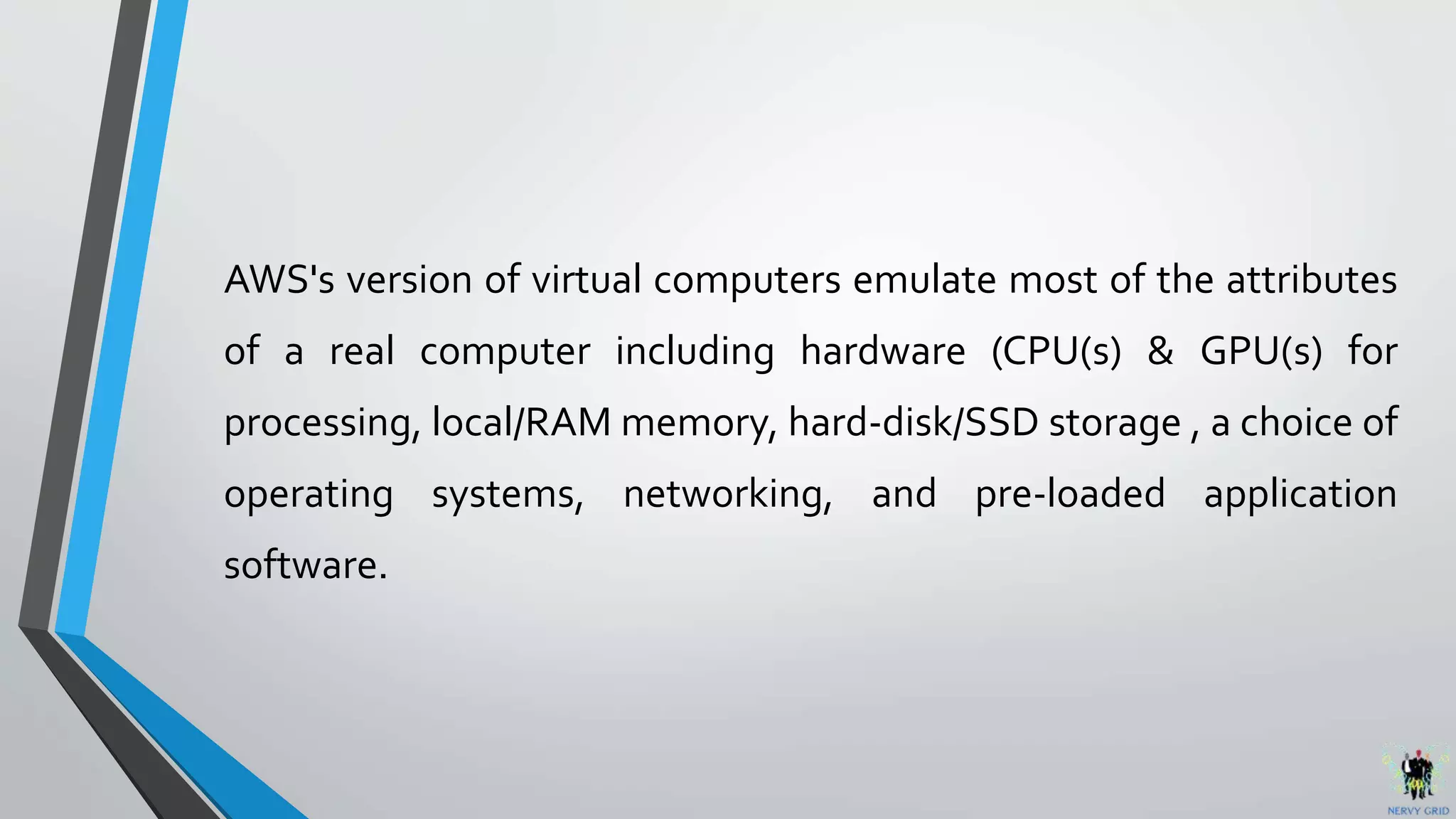 Cloud computing - AWS | PPT