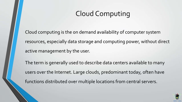 Cloud computing - AWS | PPT