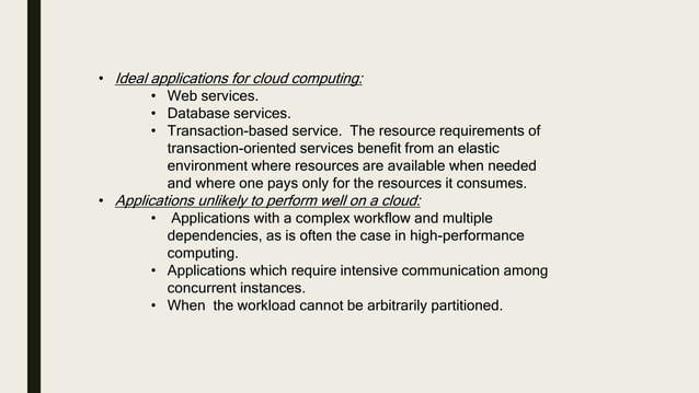Cloud computing Module 2 First Part | PPTX | Cloud Computing | Internet