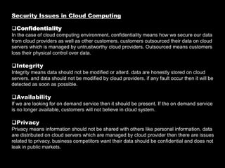 Cloud computing | PPTX | Cloud Computing | Internet