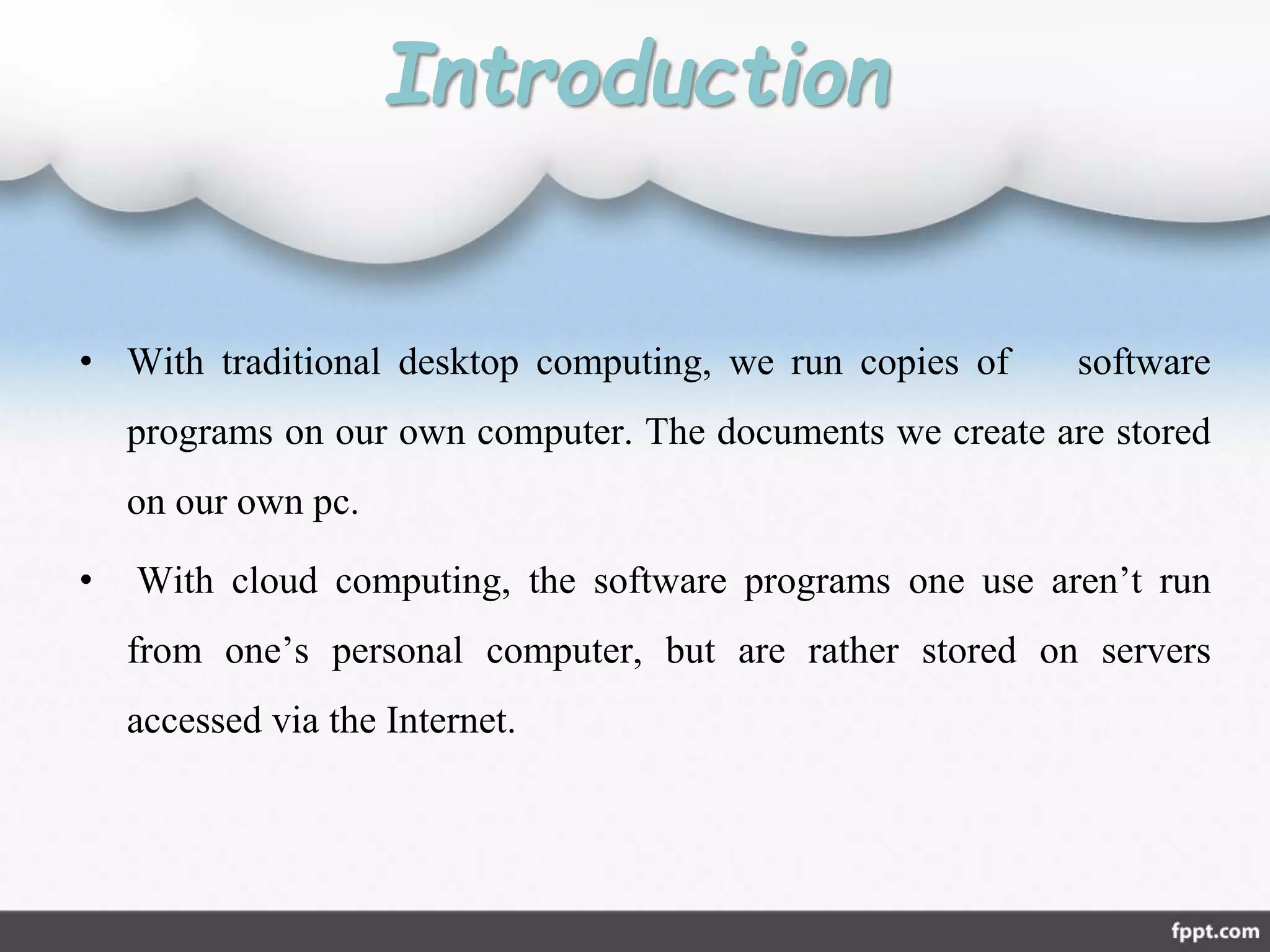 Cloud computing | PPT