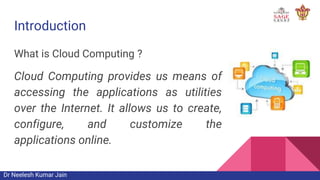 Cloud computing, Basic Concepts, SOA, | PPTX