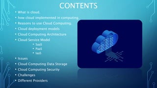 Cloud computing Fundamentals | PPTX | Cloud Computing | Internet