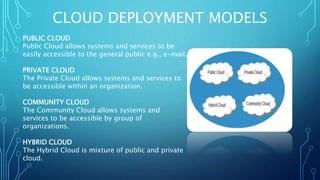 Cloud computing Fundamentals | PPTX | Cloud Computing | Internet