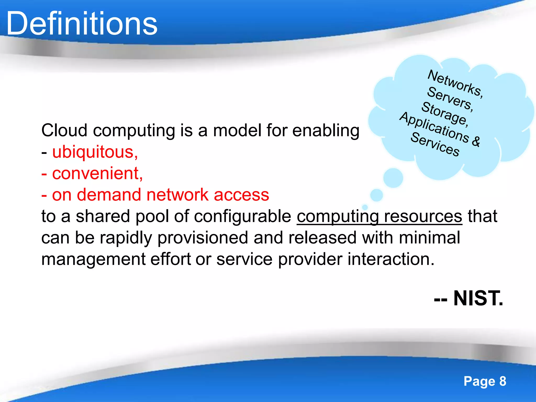 Introduction To Cloud Computing Pdf Cloud Computing Internet 1856