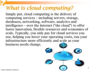 Introduction to Cloud computing | PDF