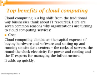 Introduction to Cloud computing | PDF