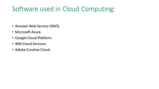 Cloud computing | PPT | Free Download
