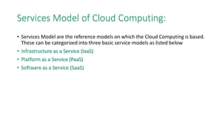 Cloud computing | PPT