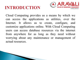 Introduction To Cloud Computing | PPT