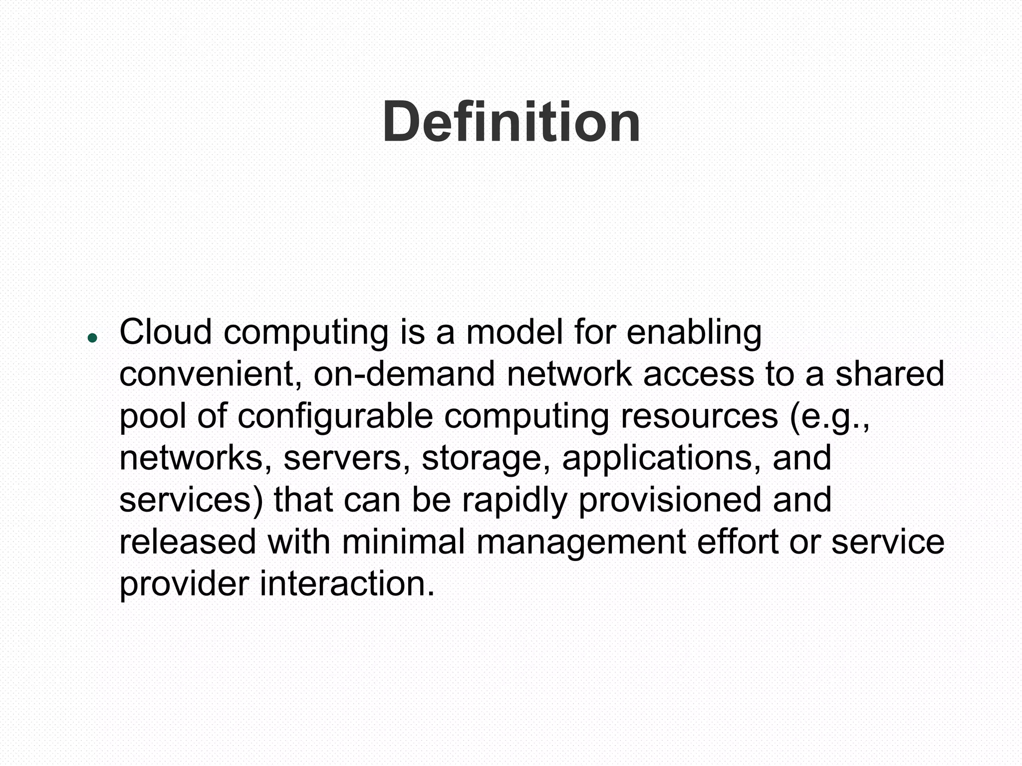 Cloud Computing | PPT