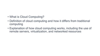 cloud computing 2023 | PPT