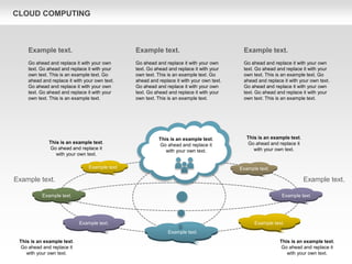 Cloud Computing Diagram (for PowerPoint and Google Slides) | PPTX