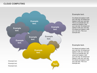 Cloud Computing Diagram (for PowerPoint and Google Slides) | PPT