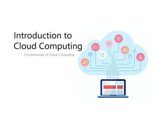 Introduction to Cloud Computing in Computer.ppt | Cloud Computing | Internet