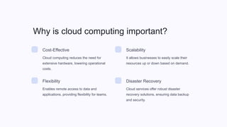 benefits of cloud computing course | PPT