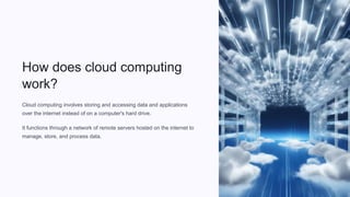 benefits of cloud computing course | PPT