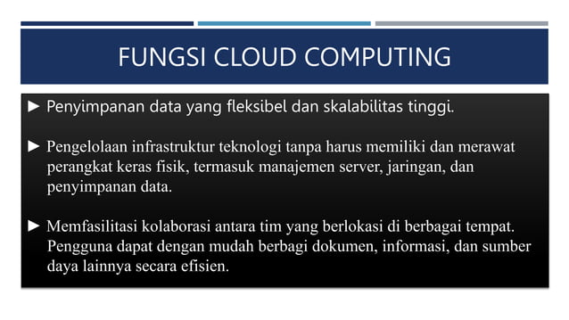 Keamana data cloud computing beserta solusinya | PPTX