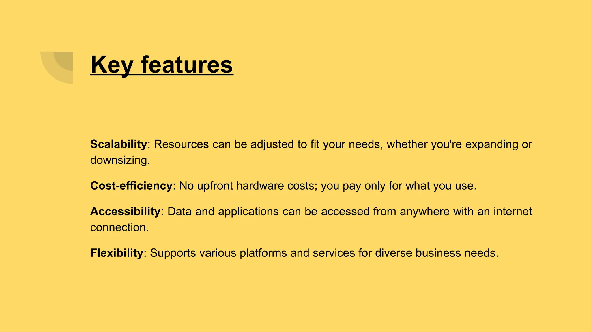 cloud computing for my project mca third semester | PPTX