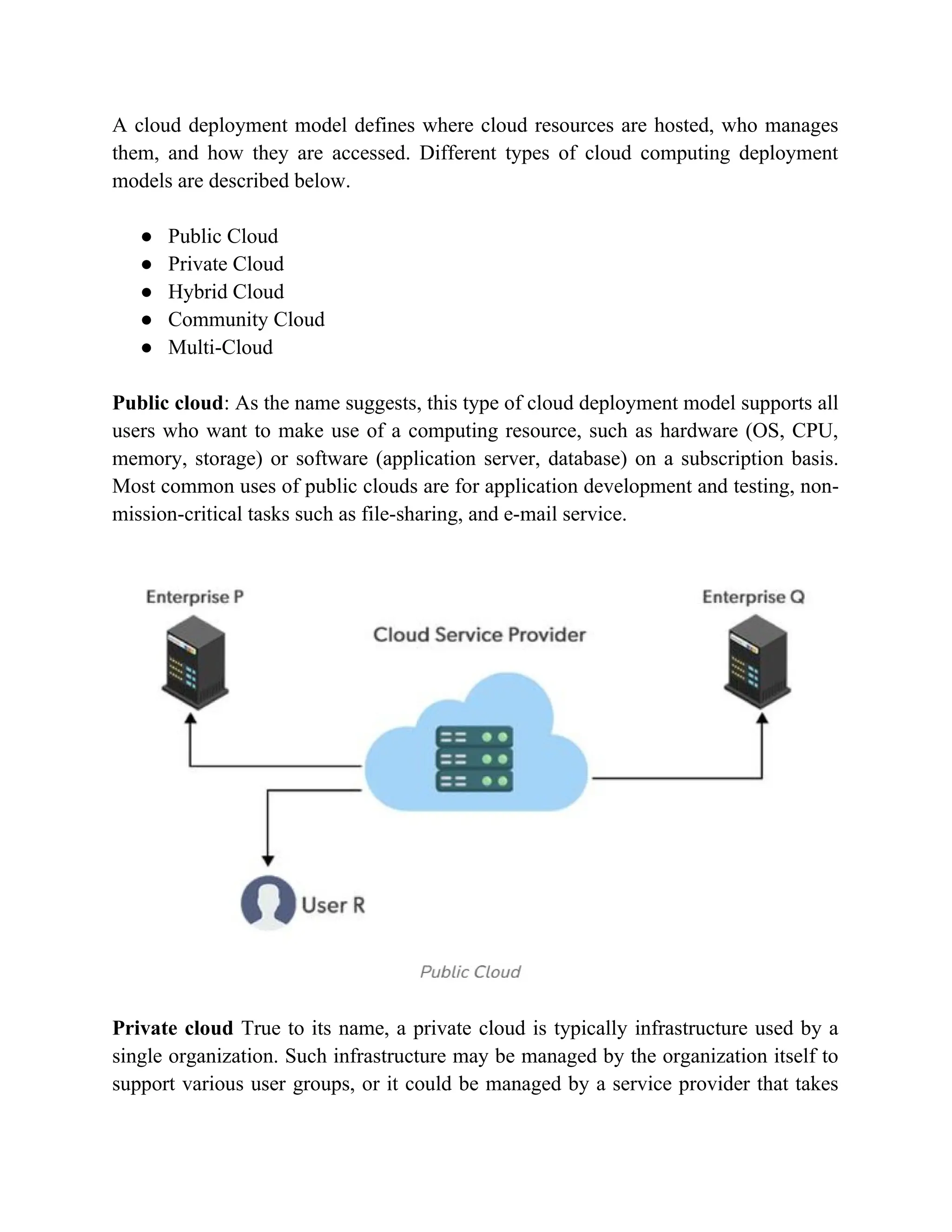 Basics of Cloud Computing - Cloud Ecosystem | DOCX