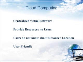 Cloud computing PPT | PPT | Cloud Computing | Internet