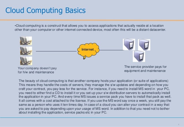 Cloud computing basic