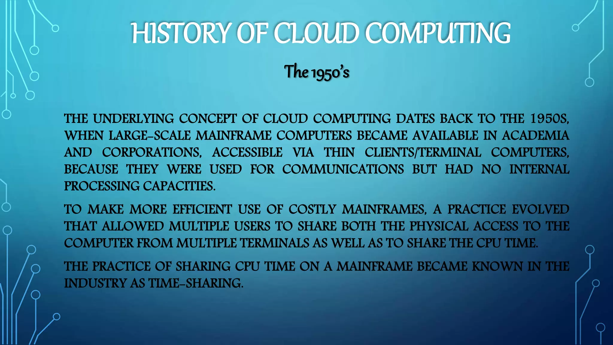 Cloud Computing: Some Basic Concepts | PPTX