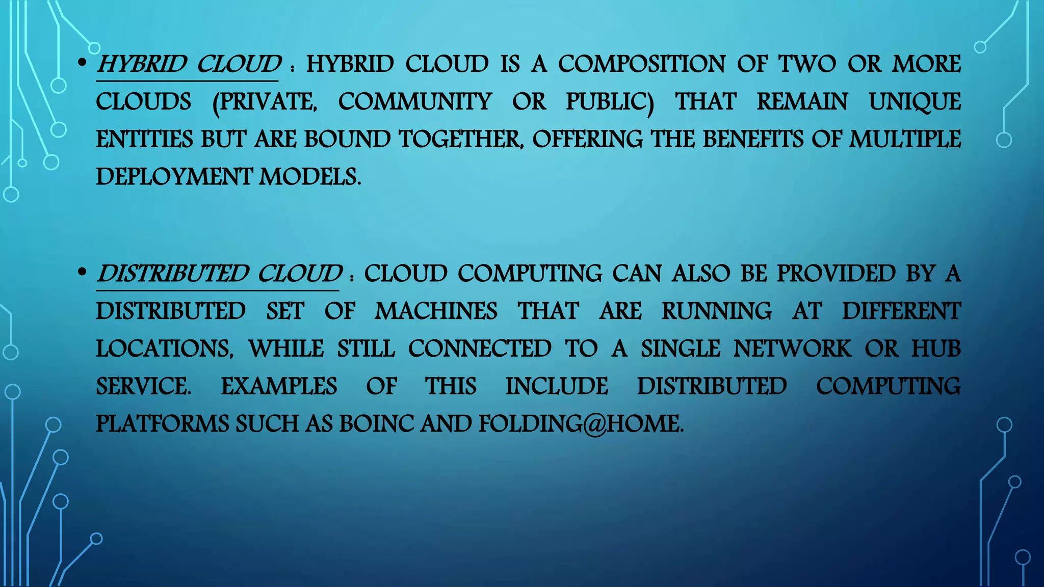 Cloud Computing: Some Basic Concepts | PPTX